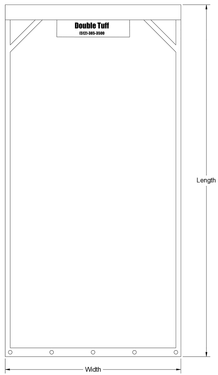 Heavy Duty Vinyl Asphalt Tarps - Flip Tarp Arm System – Double Tuff