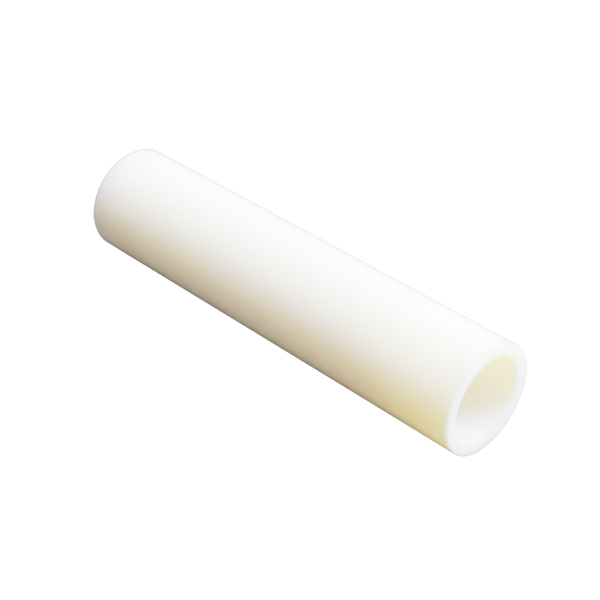 6" White UHMW Tube – Double Tuff