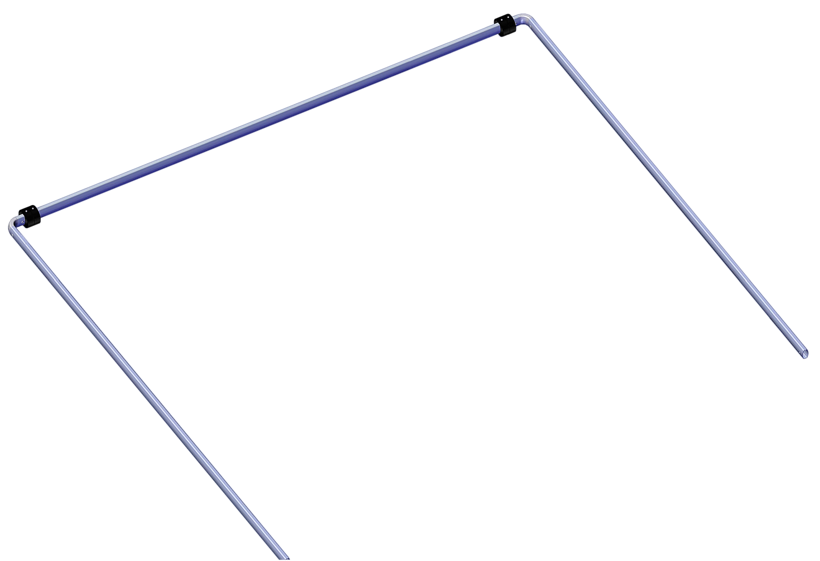 Roll-Rite 76700 Bow Set, 98" Wide Top Tube With 98" Side Arms – Double Tuff